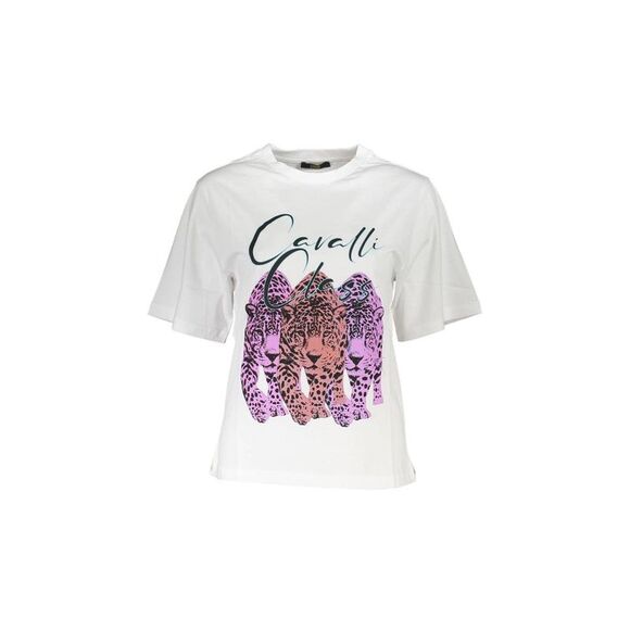Cavalli Class | Tops | Cavalli Class Hort Leeve Jaguar Thirt Women ...